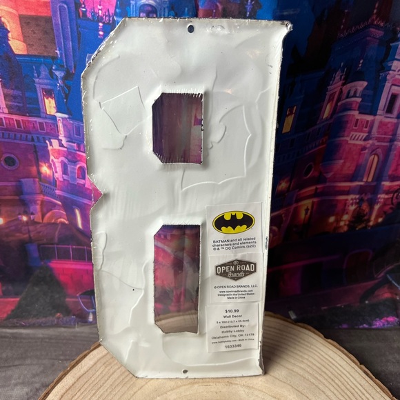 DC Comics | Accents | Dccomics Batman Letter B Sign New | Poshmark